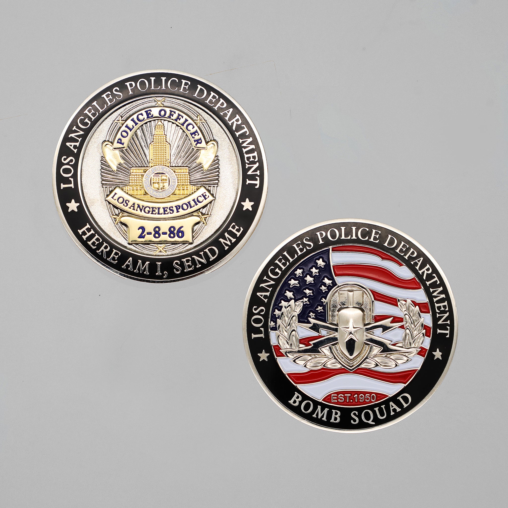 Bomb Squad Challenge Coin – Los Angeles Police Foundation - Store