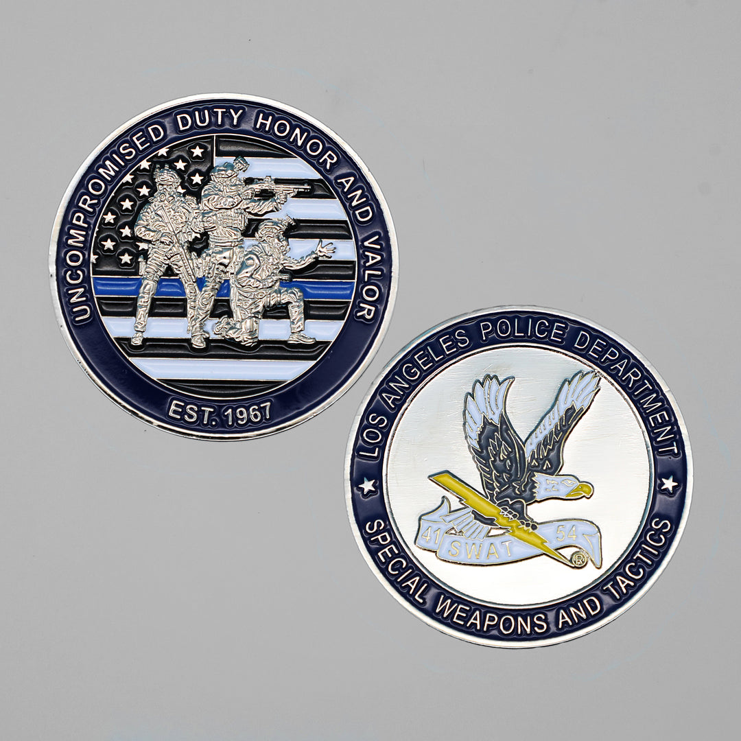 SWAT Team Challenge Coin – Los Angeles Police Foundation - Store