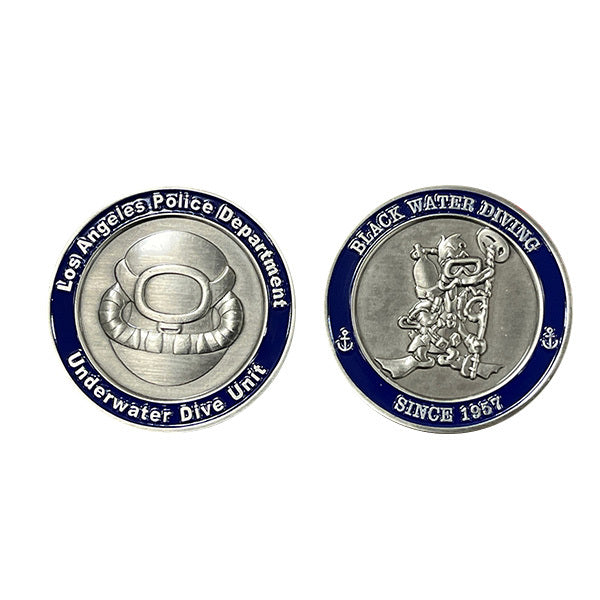 Underwater Dive Unit Limited Edition Challenge Coin – Los Angeles ...