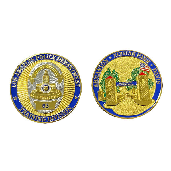 Training Division Challenge Coin – Los Angeles Police Foundation - Store