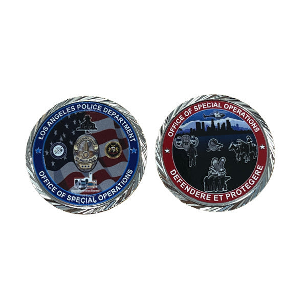 Office of Special Operations Challenge Coin – Los Angeles Police ...