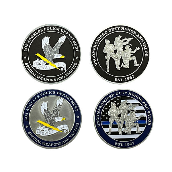 SWAT Team Challenge Coin – Los Angeles Police Foundation - Store