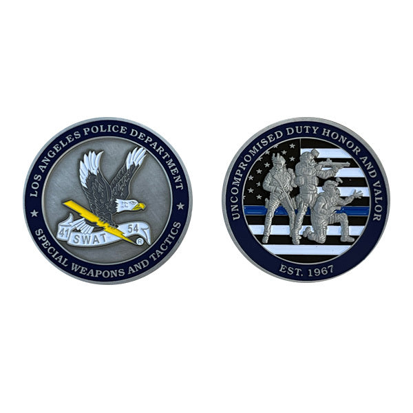 SWAT Team Challenge Coin – Los Angeles Police Foundation - Store
