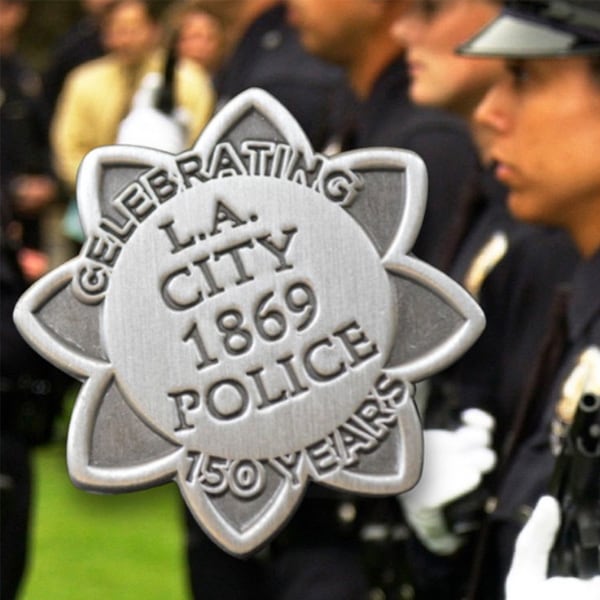 LAPD 150th Anniversary Commemorative Pin – Los Angeles Police ...
