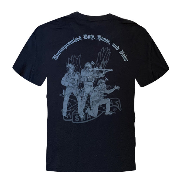 SWAT T-Shirt - Black – Los Angeles Police Foundation - Store