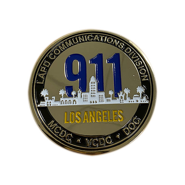 Communications Division Challenge Coin – Los Angeles Police Foundation ...